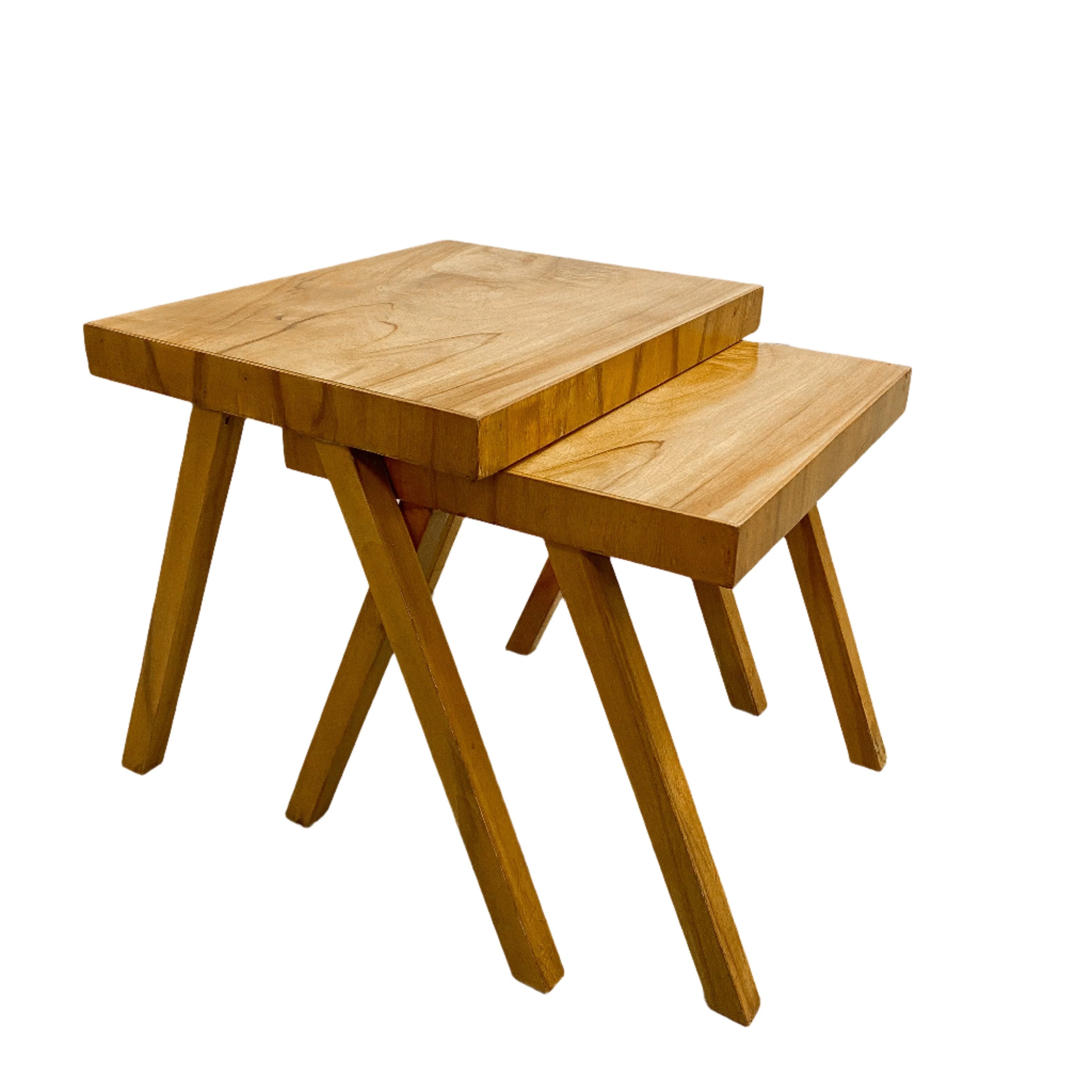 1950's Australian Walnut Nesting Side Tables– The Design Ark