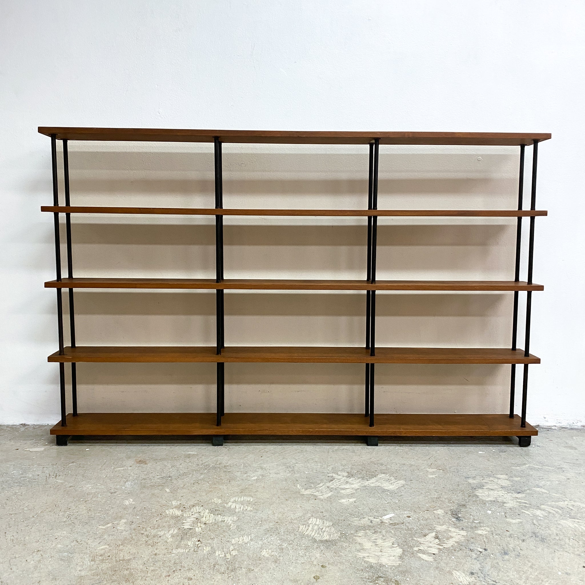 1960's Mid Century Solid Teak Laranda Three Bay Open Shelves– The ...