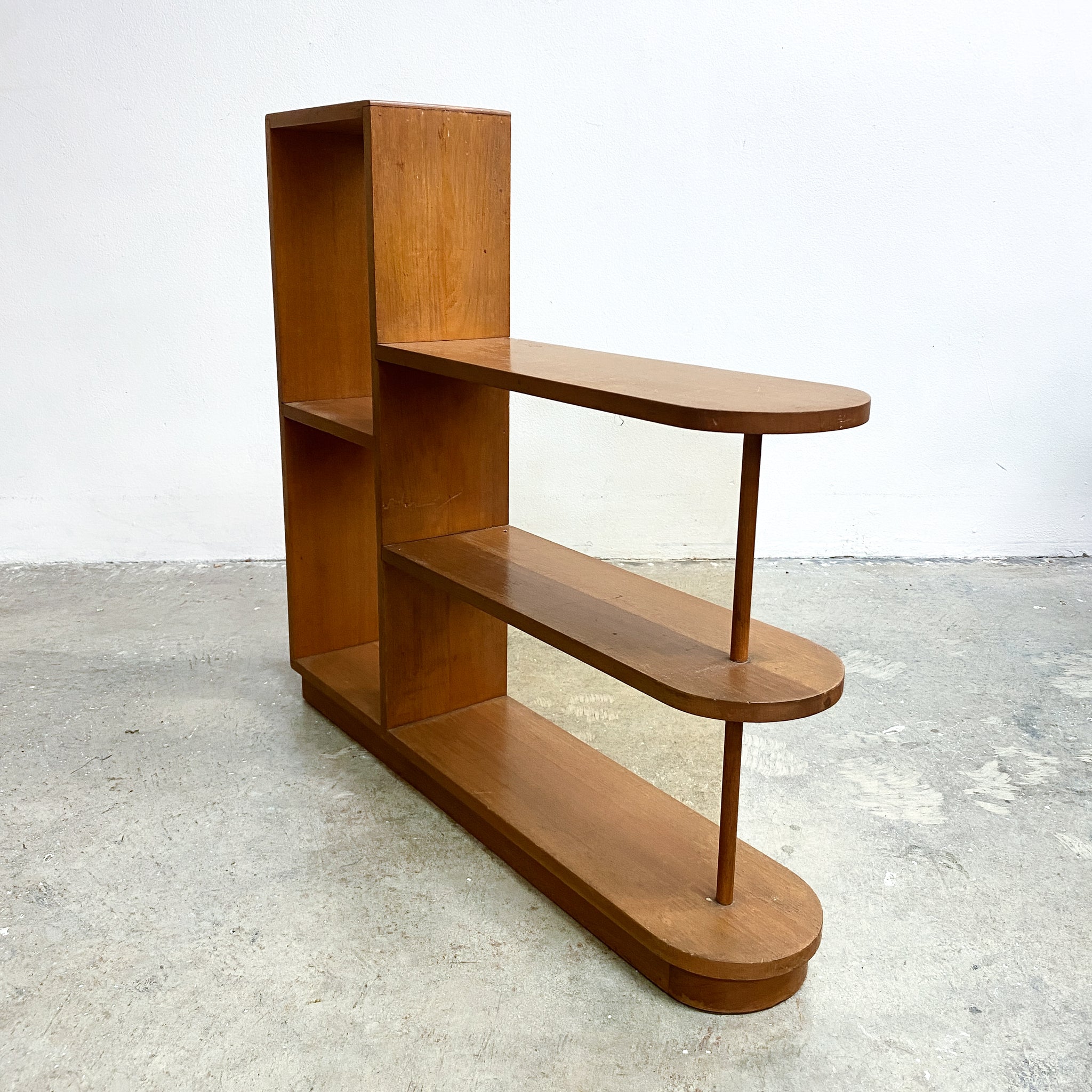Mid Century 2 Tier Stepped Book Display Shelf– The Design Ark