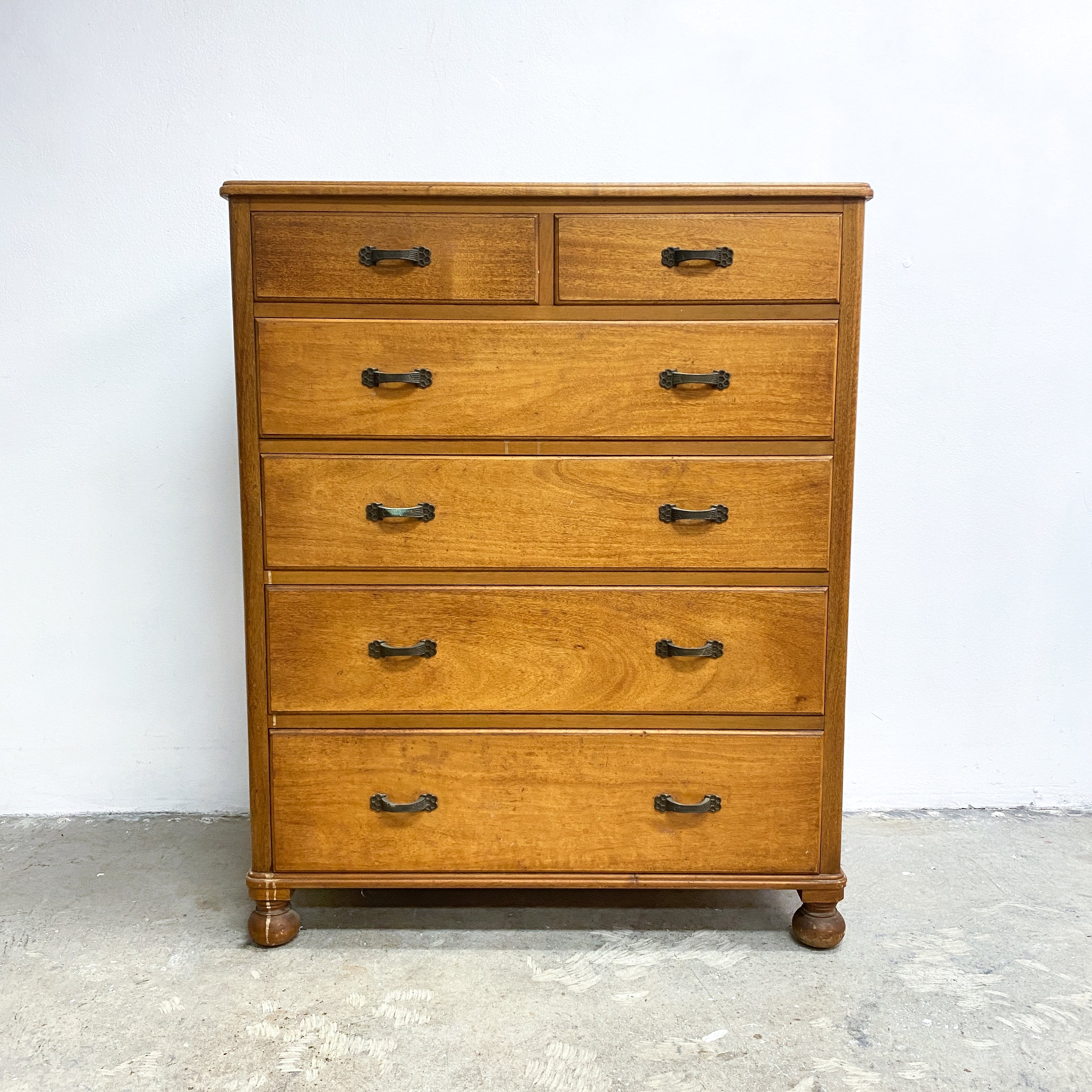 Art Deco Maple Chest of Drawers– The Design Ark