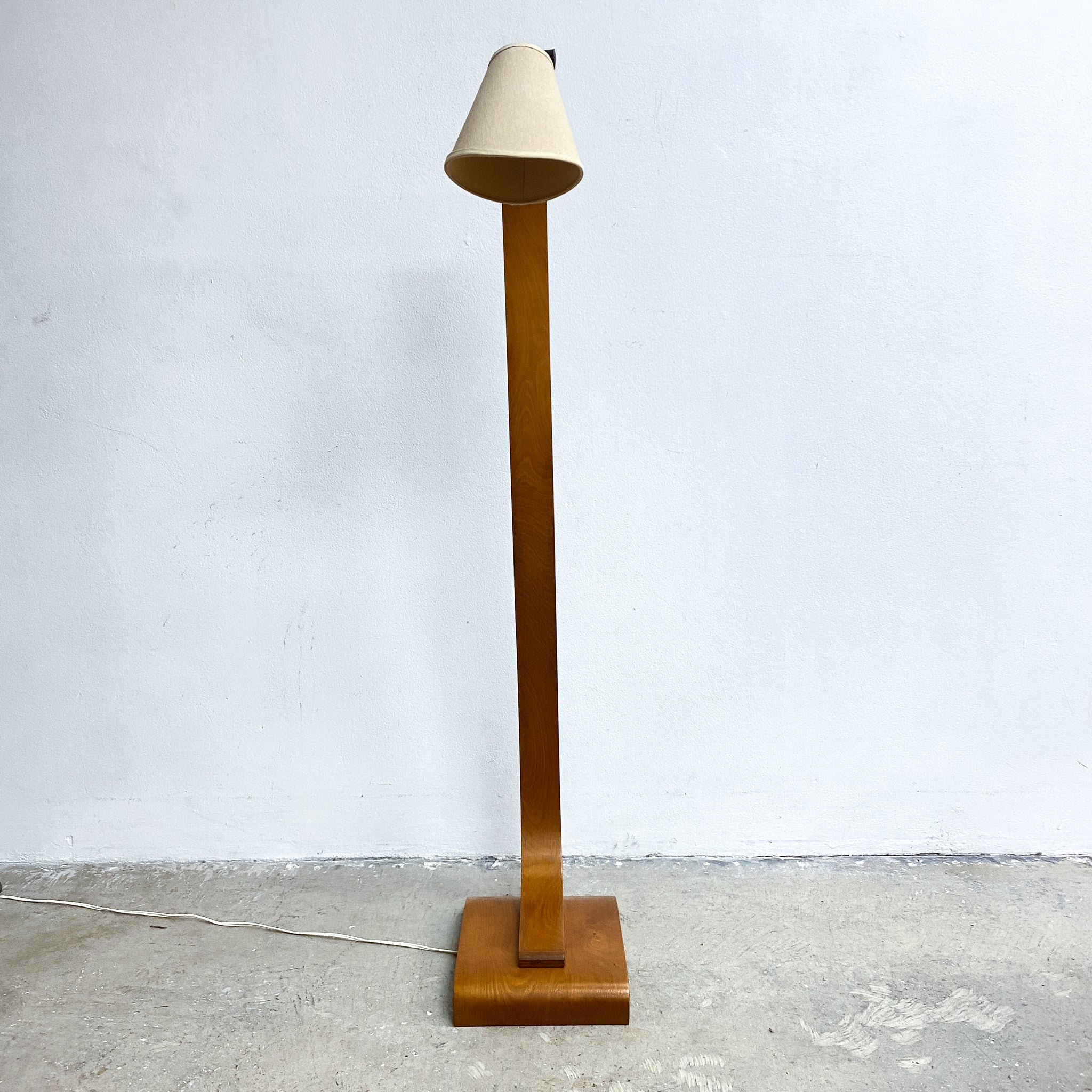 Rare Early Mid Century Australian Queensland Maple Bent Wood Standard ...