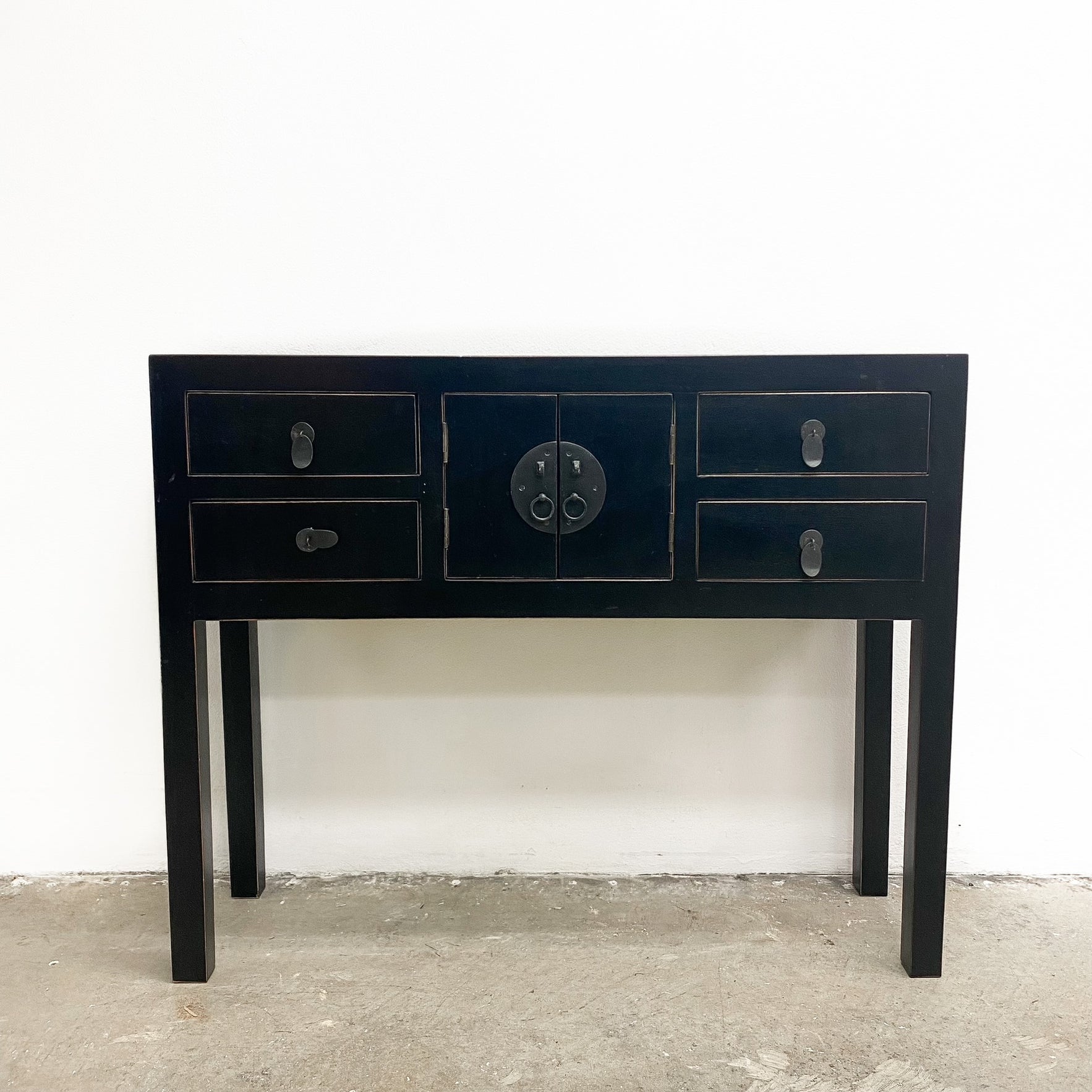 Japanese Black Console Or Hall Table – The Design Ark