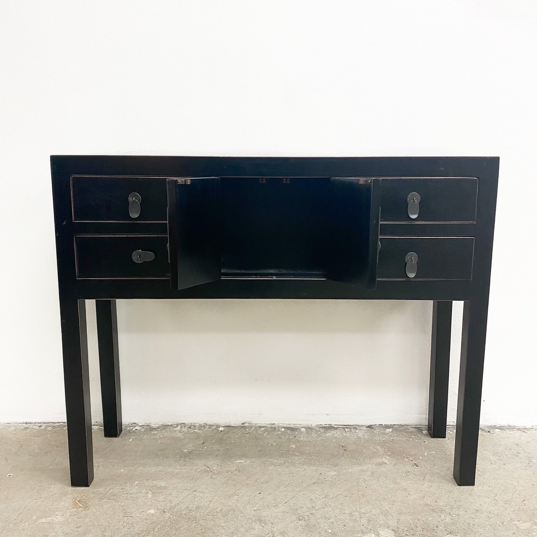 Japanese Black Console Or Hall Table– The Design Ark
