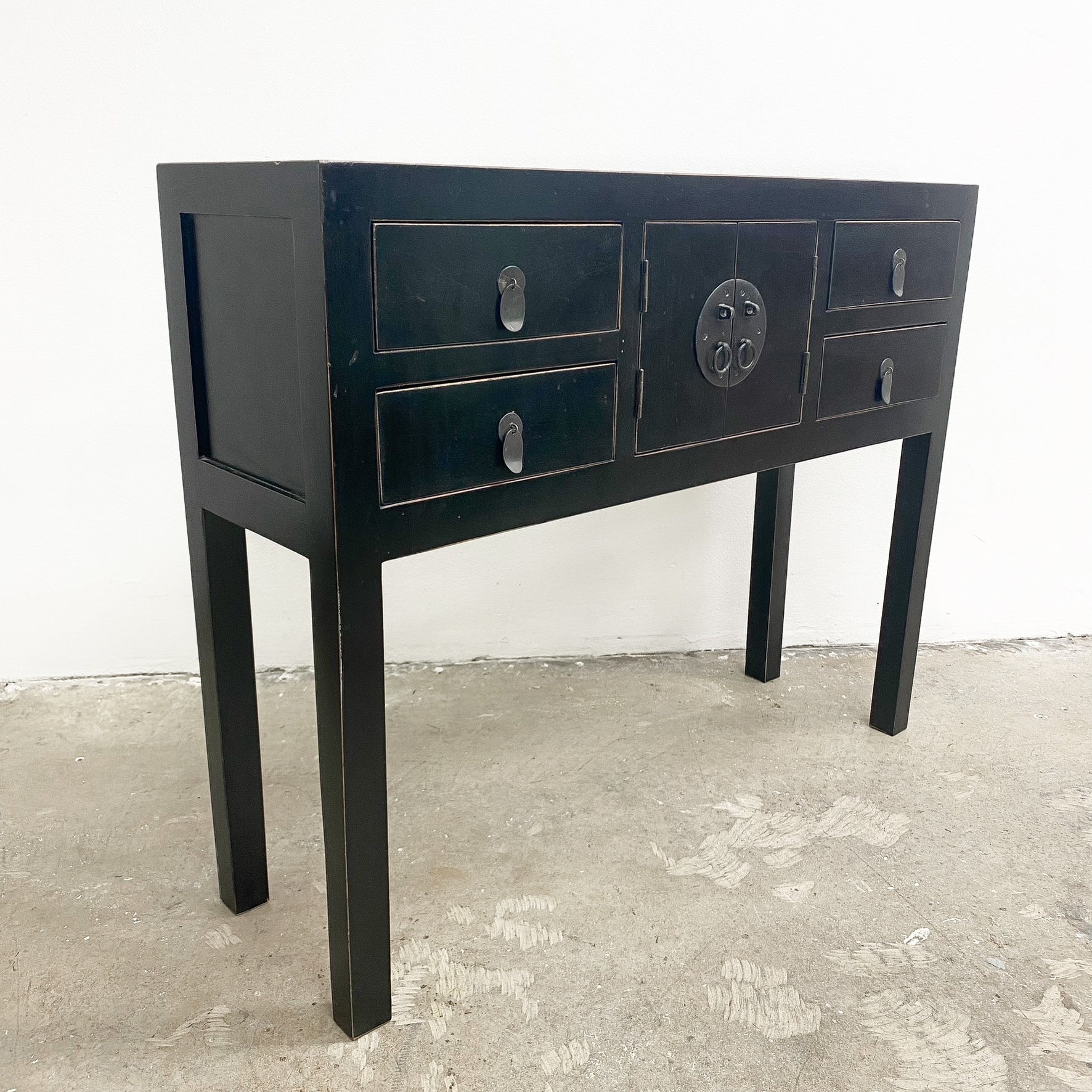 Japanese Black Console Or Hall Table– The Design Ark
