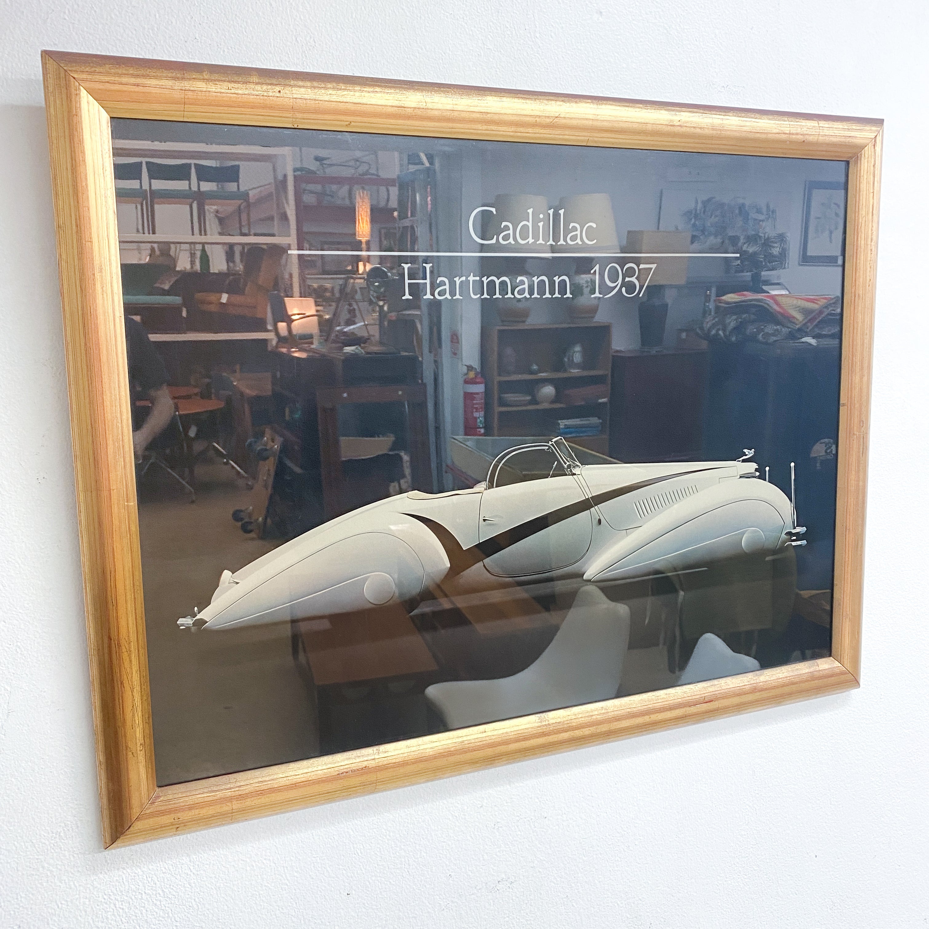 Framed Cadillac Poster– The Design Ark
