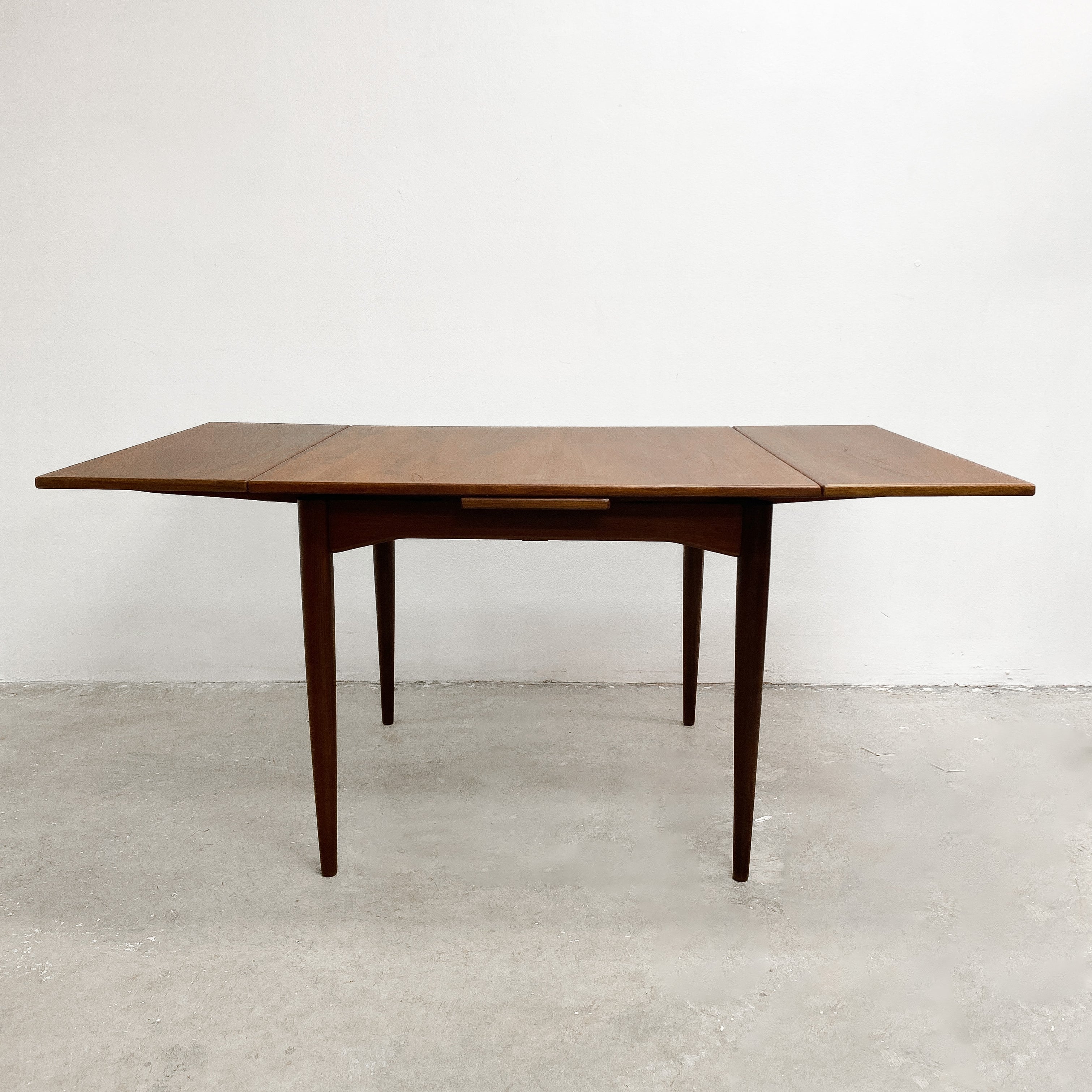 Professionally Restored Mid Century Parker Square Extension Dining Tab ...