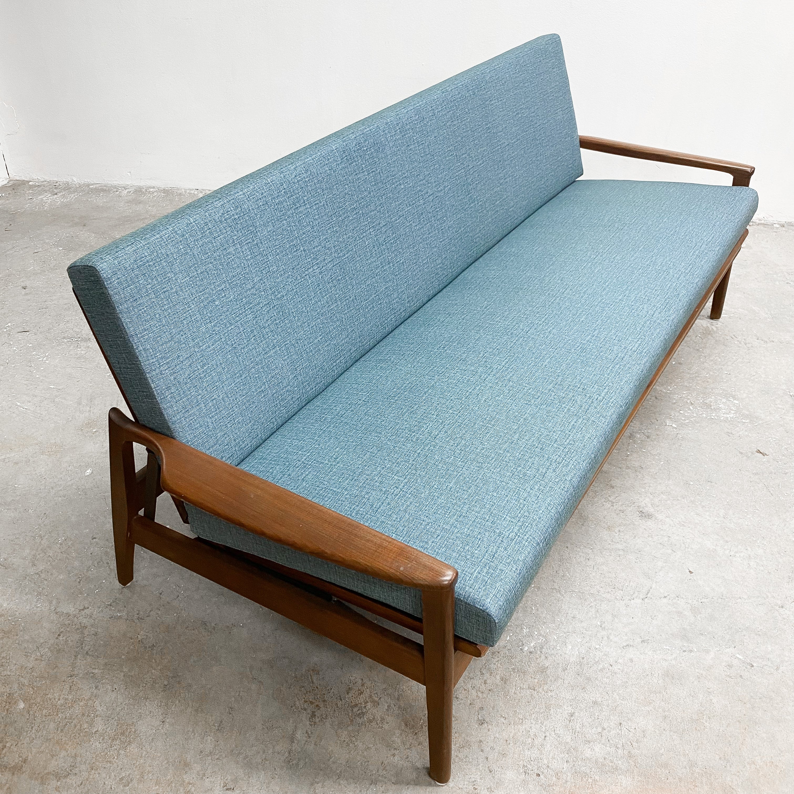 Mid Century Fler Daybed Sofa Lounge - Newly Upholstered– The Design Ark