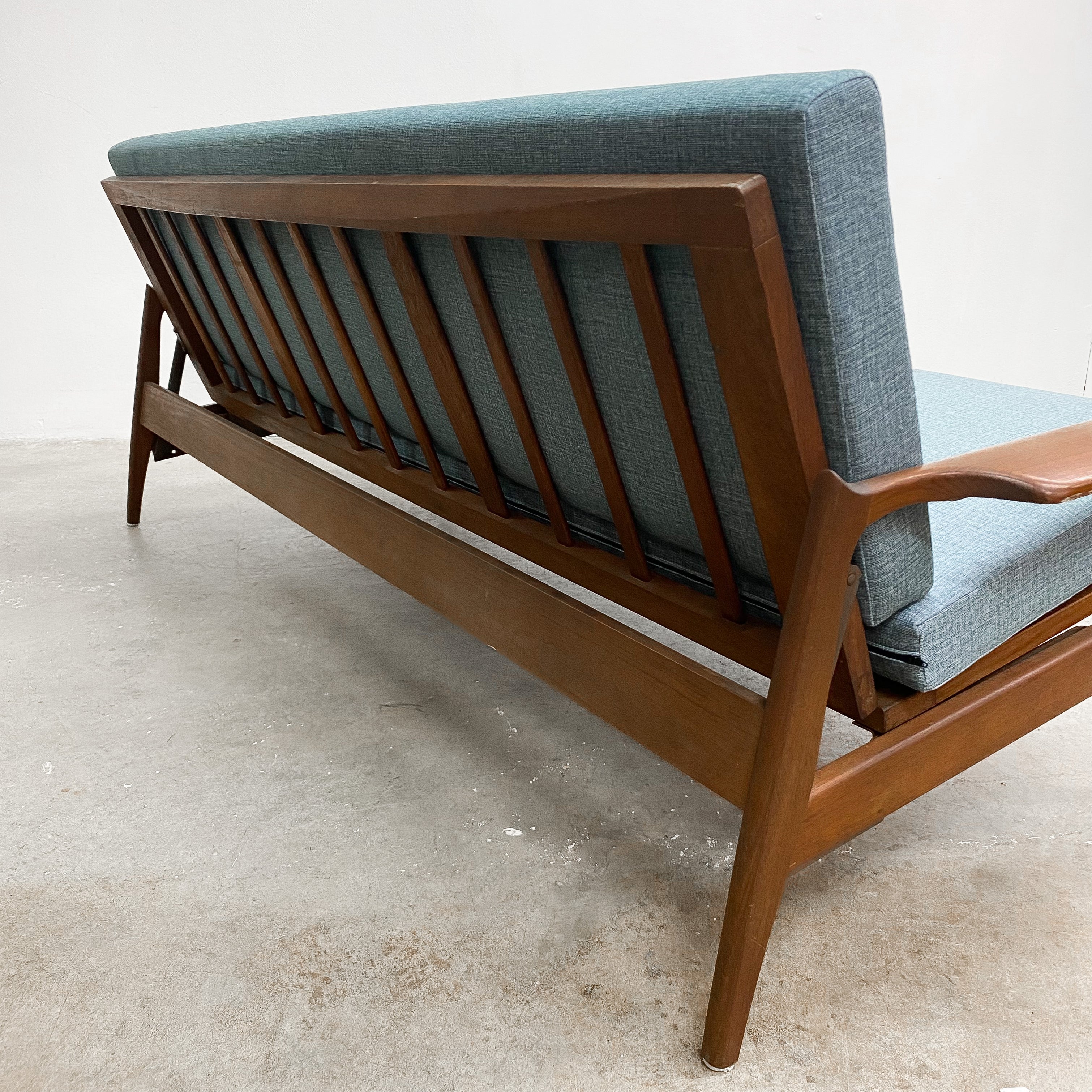 Mid Century Fler Daybed Sofa Lounge - Newly Upholstered– The Design Ark