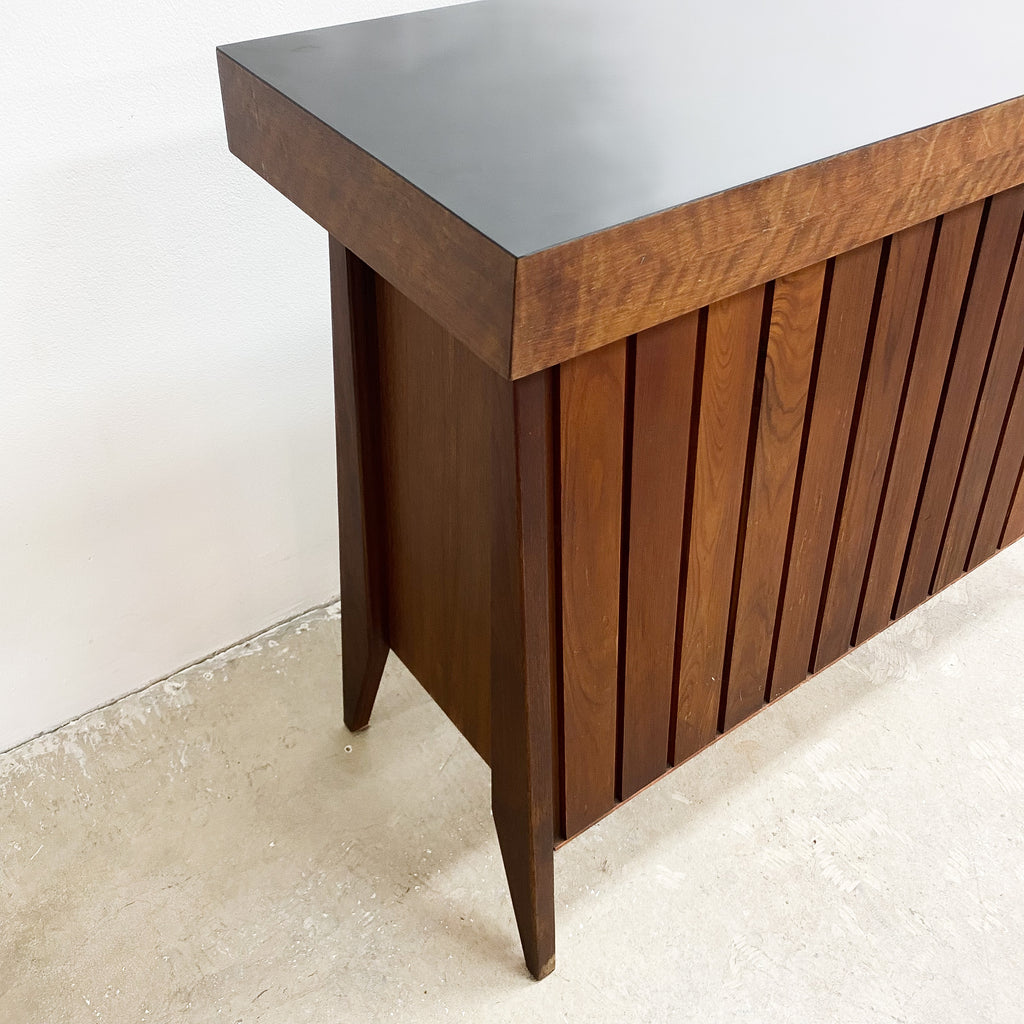Australian Mid Century Solid Wood Teak Drinks Bar 1960s– The Design Ark