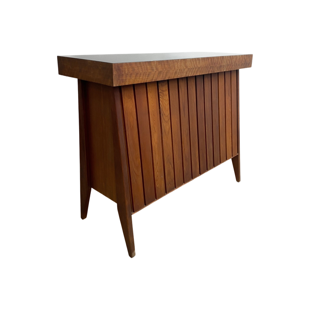Australian Mid Century Solid Wood Teak Drinks Bar 1960s– The Design Ark