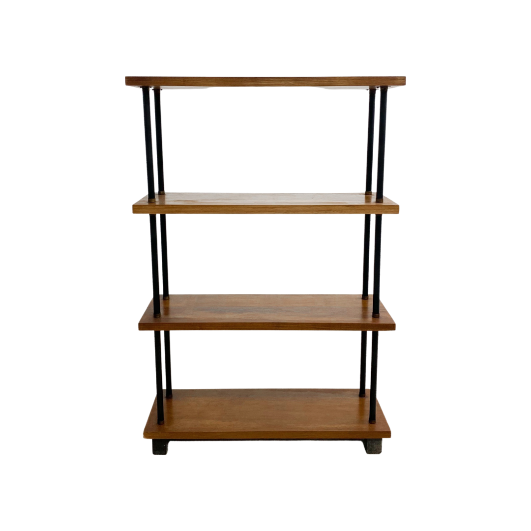 Mid Century Display Open Bookshelf By Laranda– The Design Ark