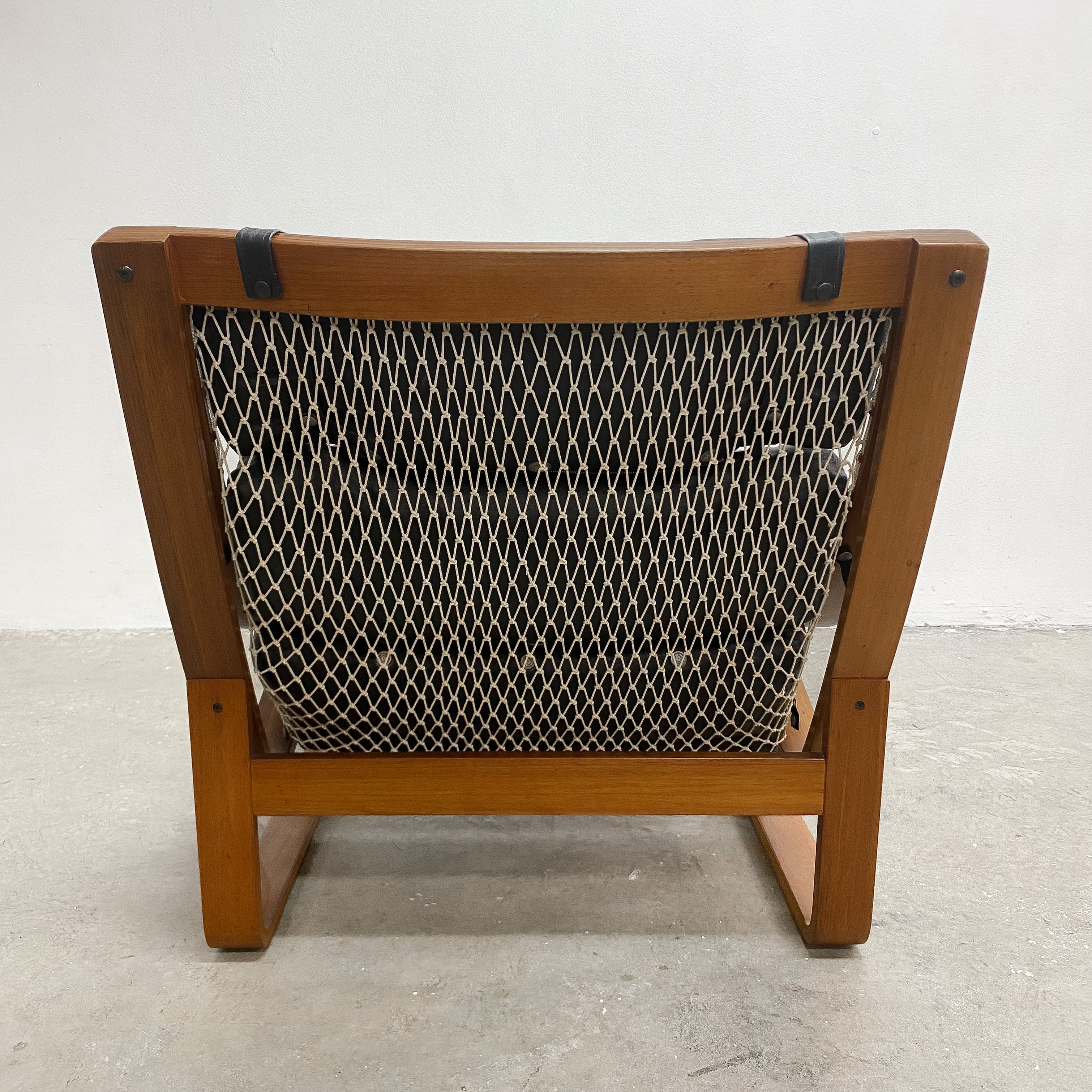 Mid Century Black Vinyl Tessa T4 Lounge Chair - 2 x Available– The ...
