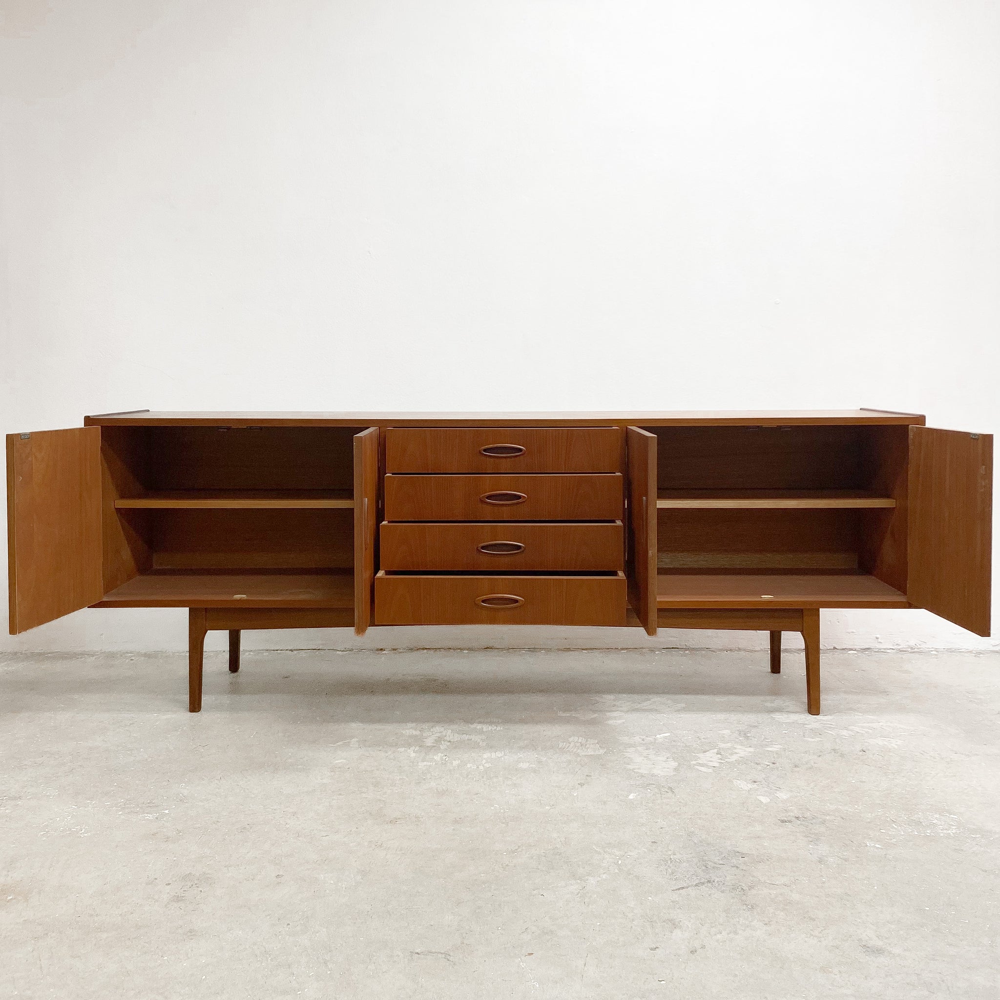 Mid Century FLER 64 Teak Sideboard - Restored– The Design Ark