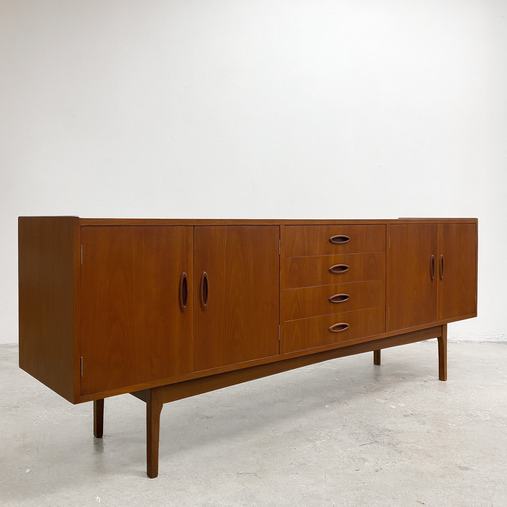 Mid Century FLER 64 Teak Sideboard - Restored– The Design Ark