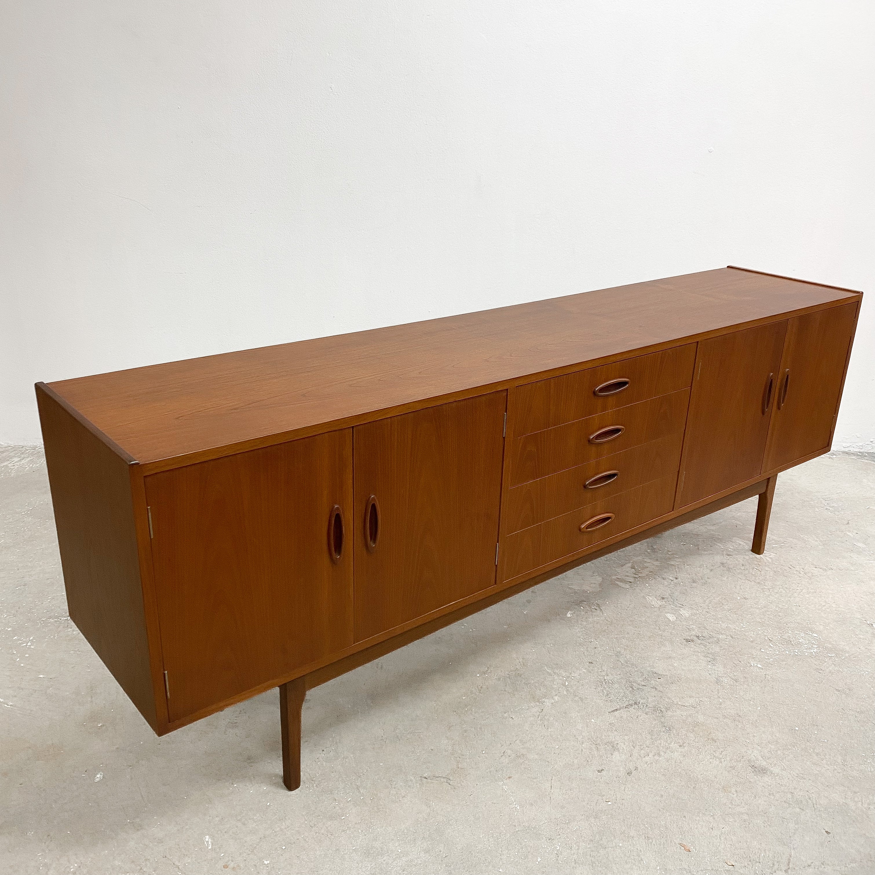 Mid Century FLER 64 Teak Sideboard - Restored– The Design Ark