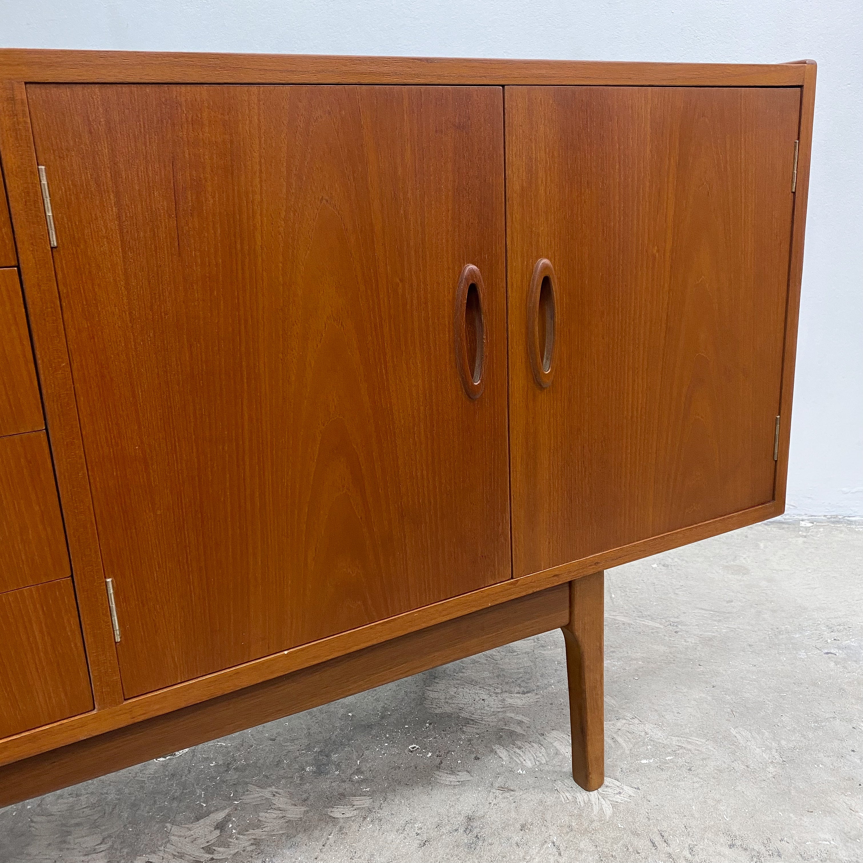 Mid Century FLER 64 Teak Sideboard - Restored– The Design Ark