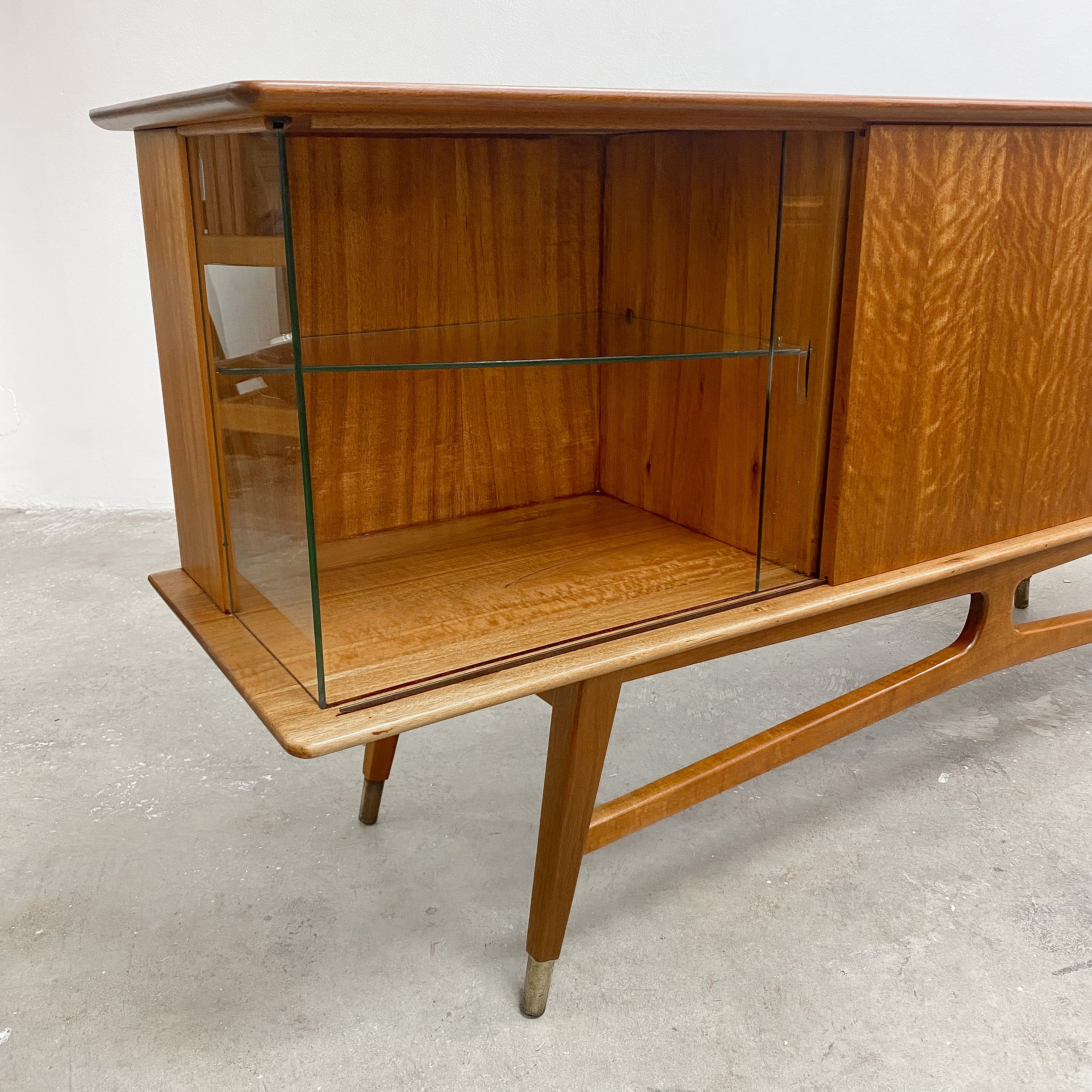 Restored Mid Century Solid Wood Sideboard by Edward Hill– The Design Ark