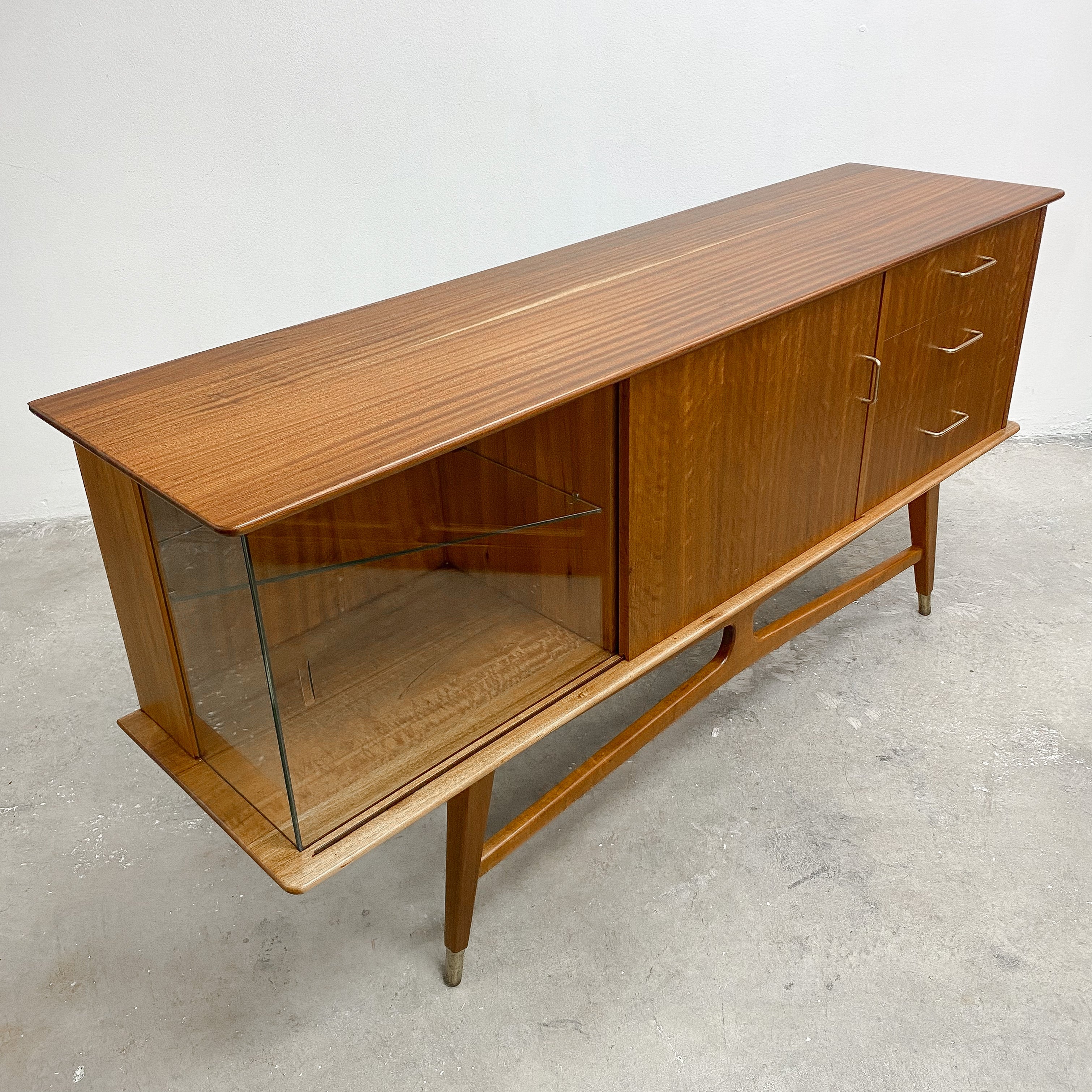 Restored Mid Century Solid Wood Sideboard by Edward Hill– The Design Ark