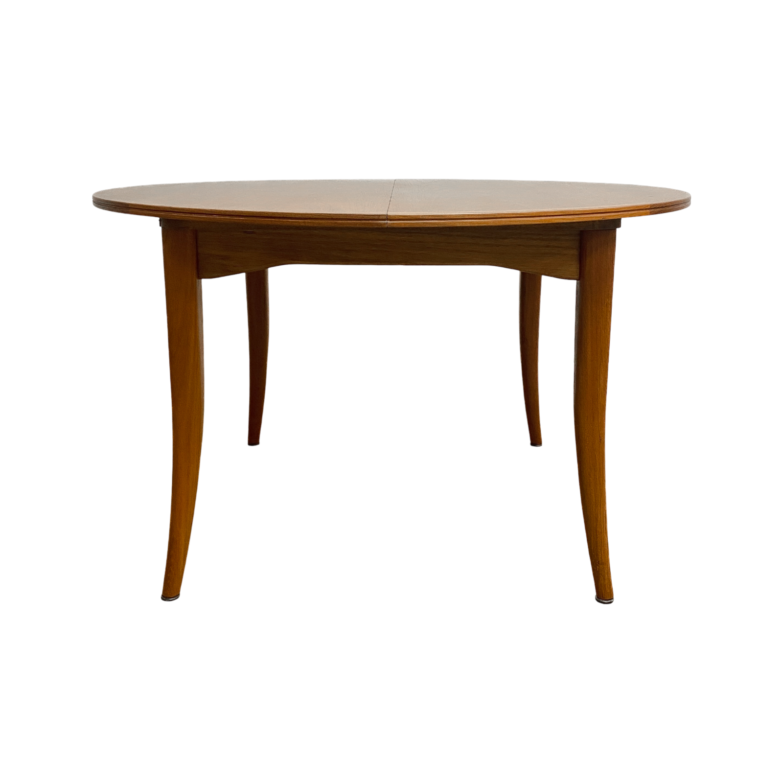 Mid Century Parker Round Extension Dining Table – The Design Ark