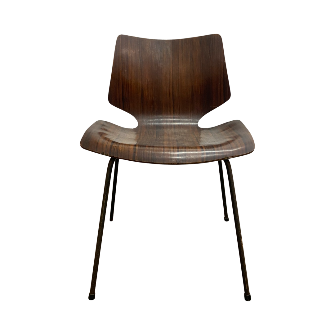 Mid Century Walnut and Moulded Plywood Chair C1960's – The Design Ark