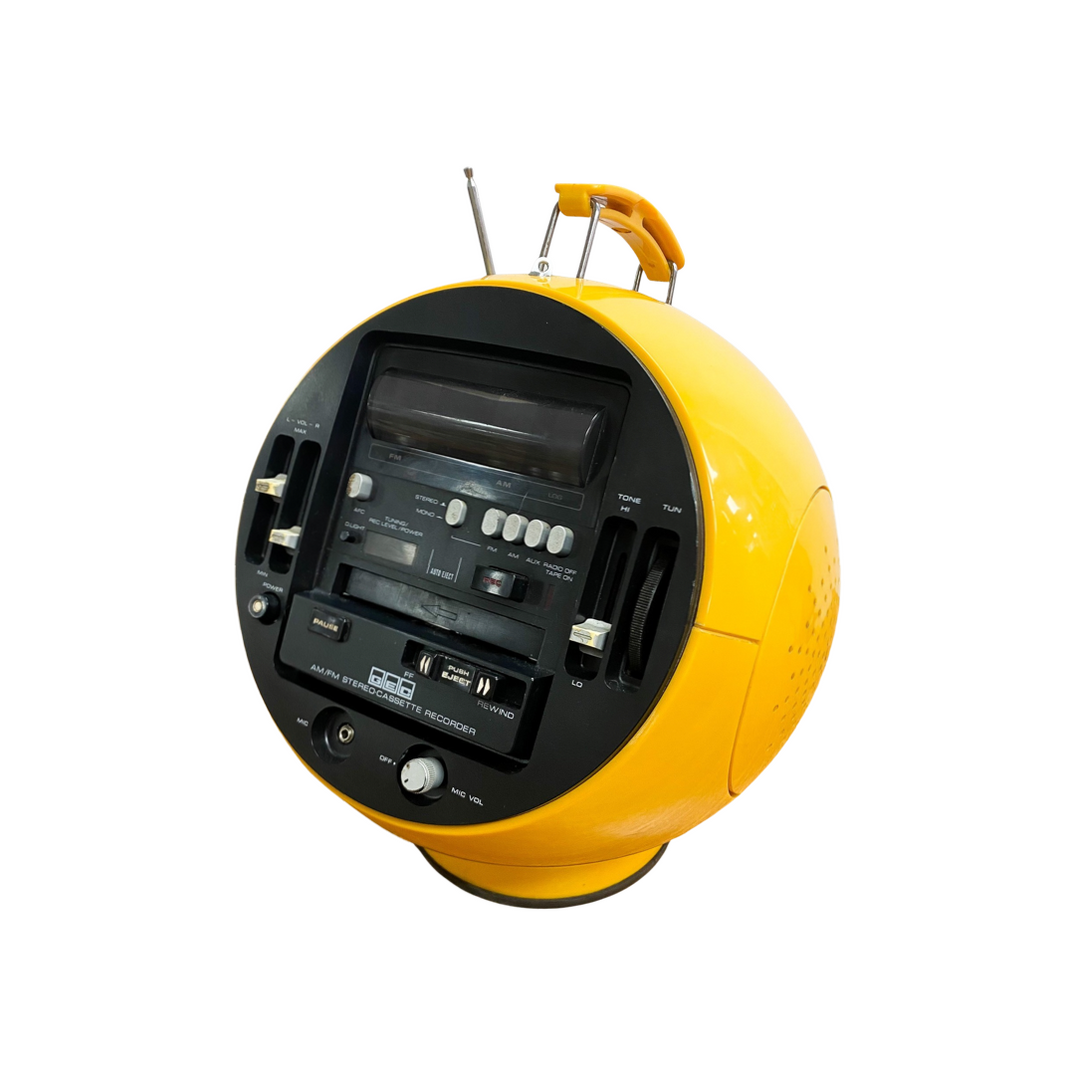 Mid Century Weltron Space Ball Stereo Cassette Player– The Design Ark