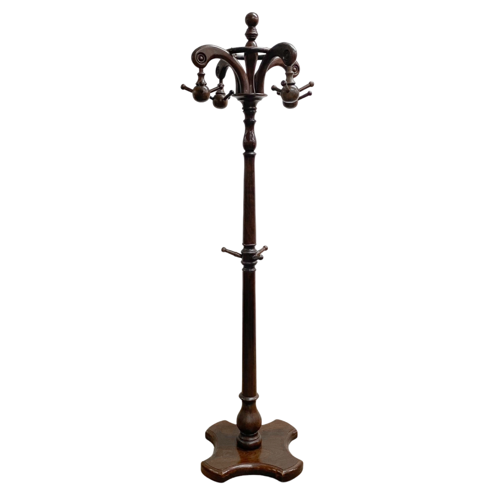 Post modern 1990s Rosewood Hat And Coat Stand – The Design Ark