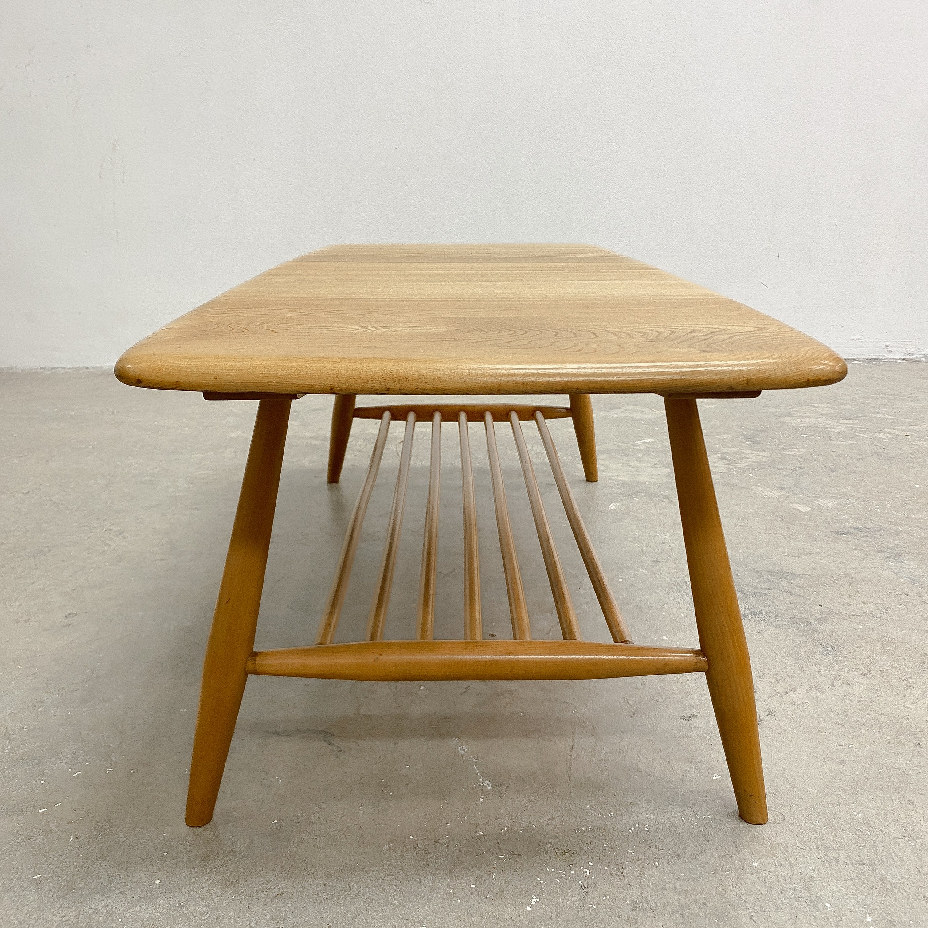 Restored 1970s Mid Century Solid Elm Ercol Coffee Table– The Design Ark