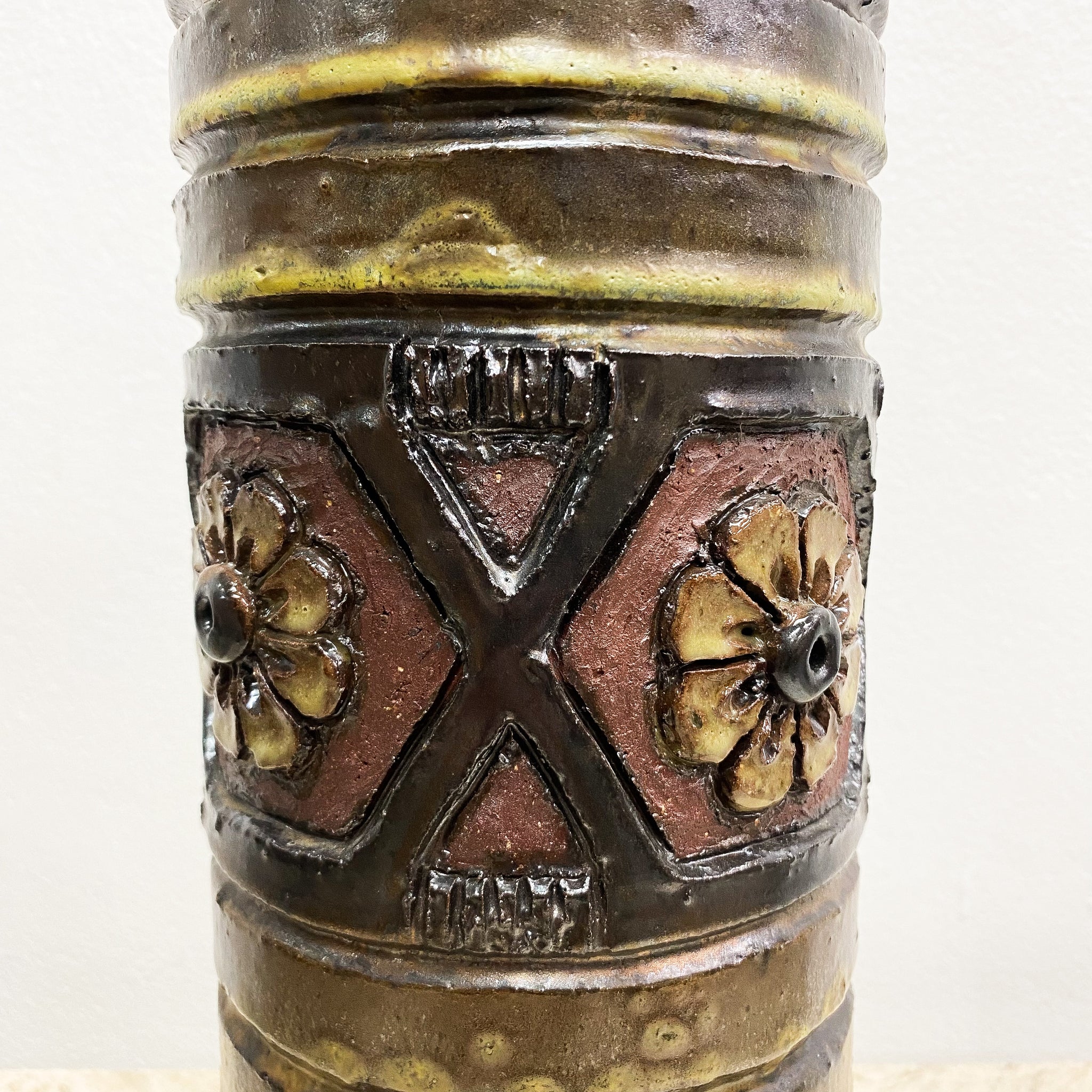 Vintage Ceramic Lamp Base – 1960s Mid-Century Design– The Design Ark