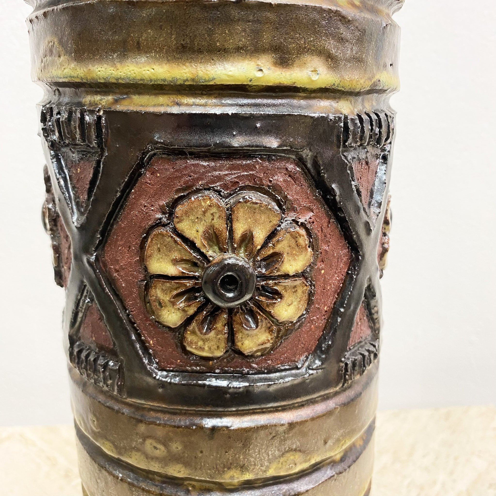 Vintage Ceramic Lamp Base – 1960s Mid-Century Design– The Design Ark