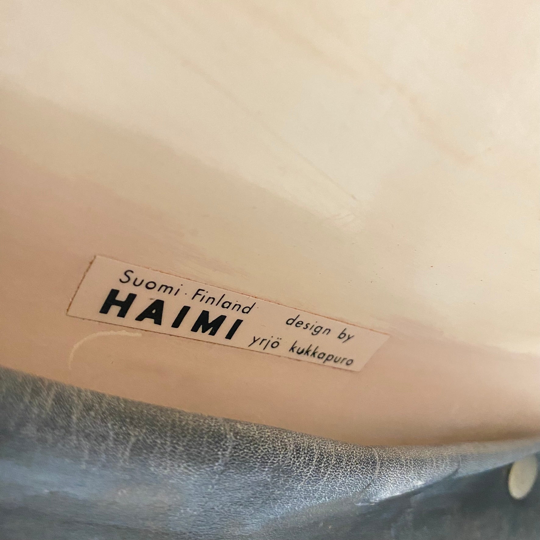 Iconic Mid Century Karuselli Chair by Yrjö Kukkapuro for Haimi, Finlan ...