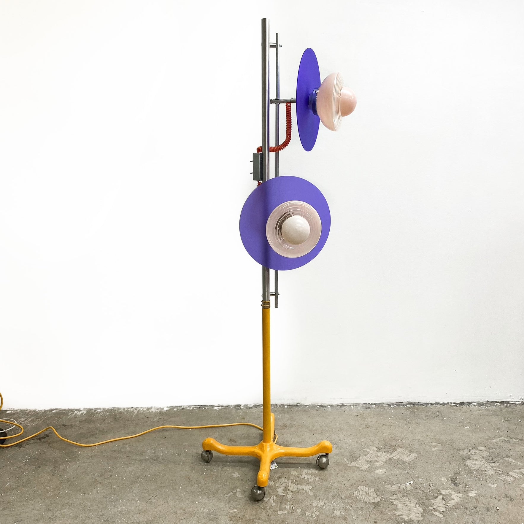 Unique Bespoke Custom Design Memphis Style Floor Lamp – The Design Ark