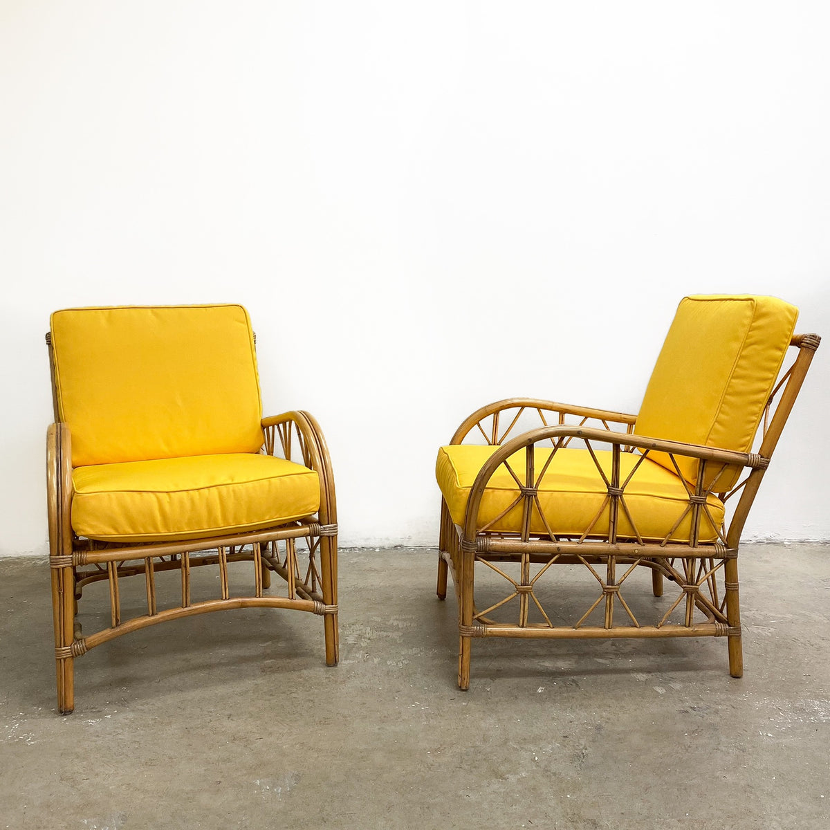 Vintage 3 piece Cane Patio Setting – The Design Ark