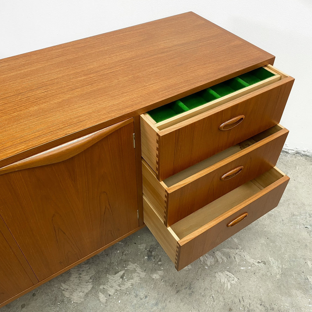 Restored Chiswell Sideboard With Wave Lip Handles– The Design Ark