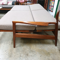 Retro Fler Narvik Teak Lounge Daybed – The Design Ark