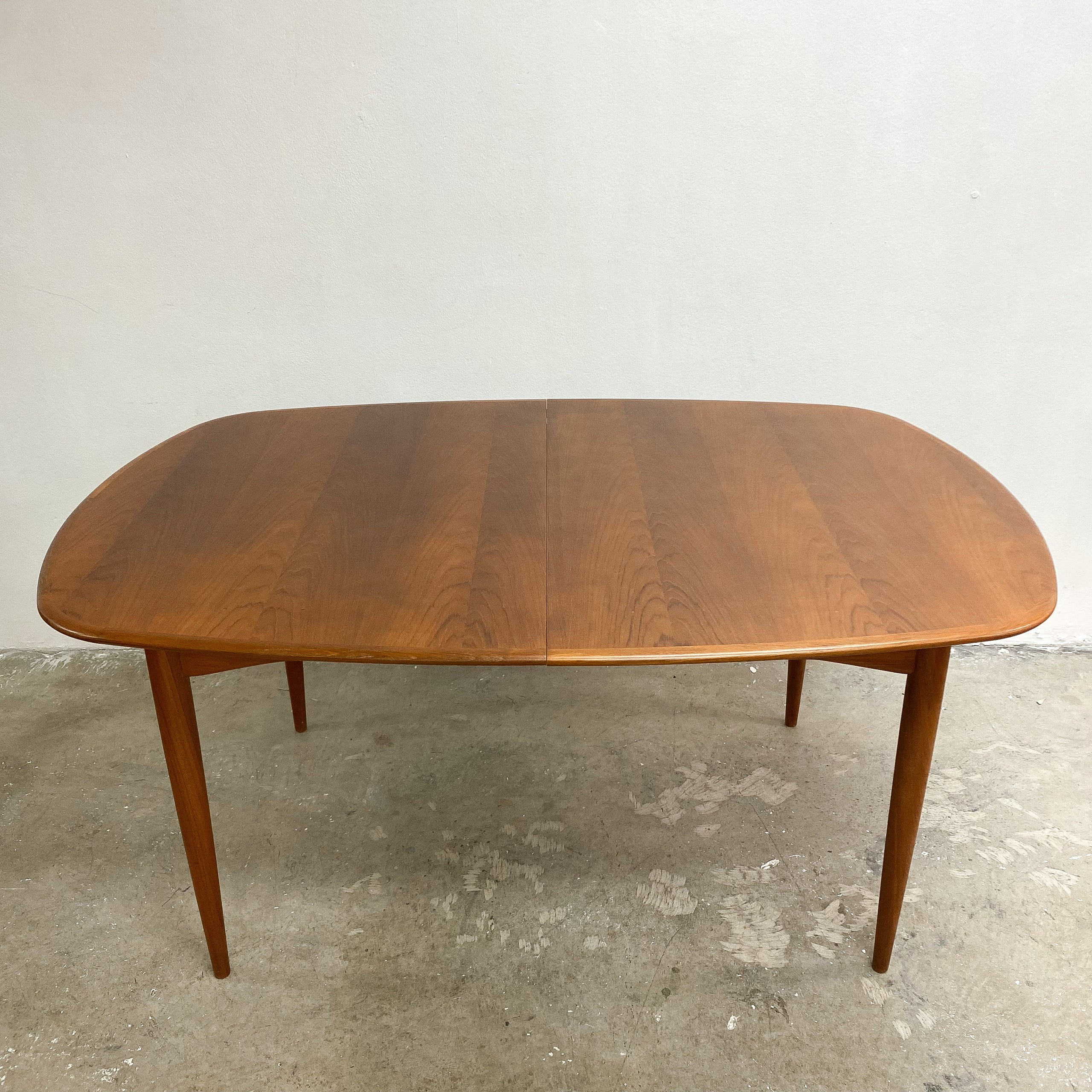 Restored Mid Century Parker Teak Extension Dining Table – The Design Ark