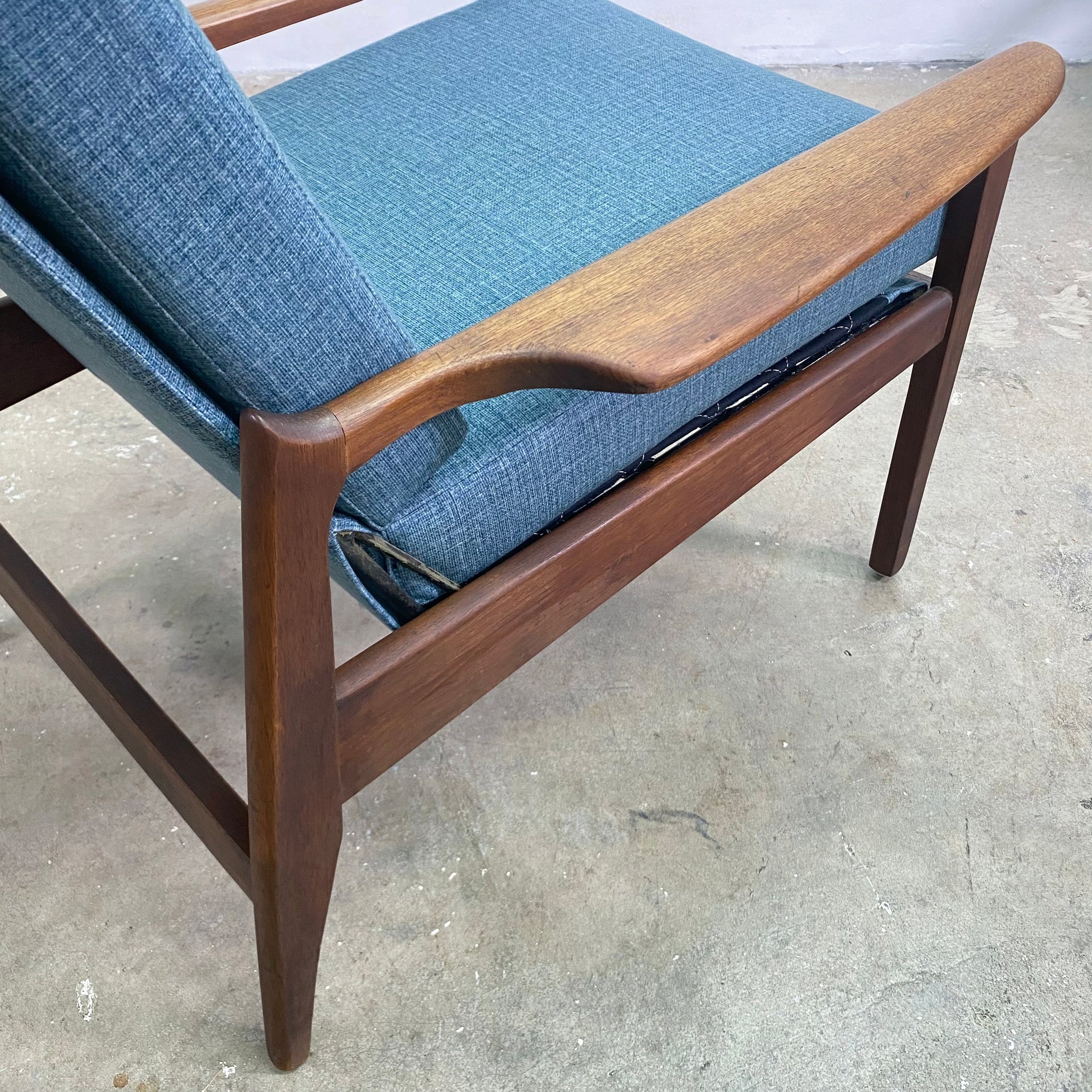Mid Century Fler 'Flermark' Armchair Newly Reupholstered– The Design Ark