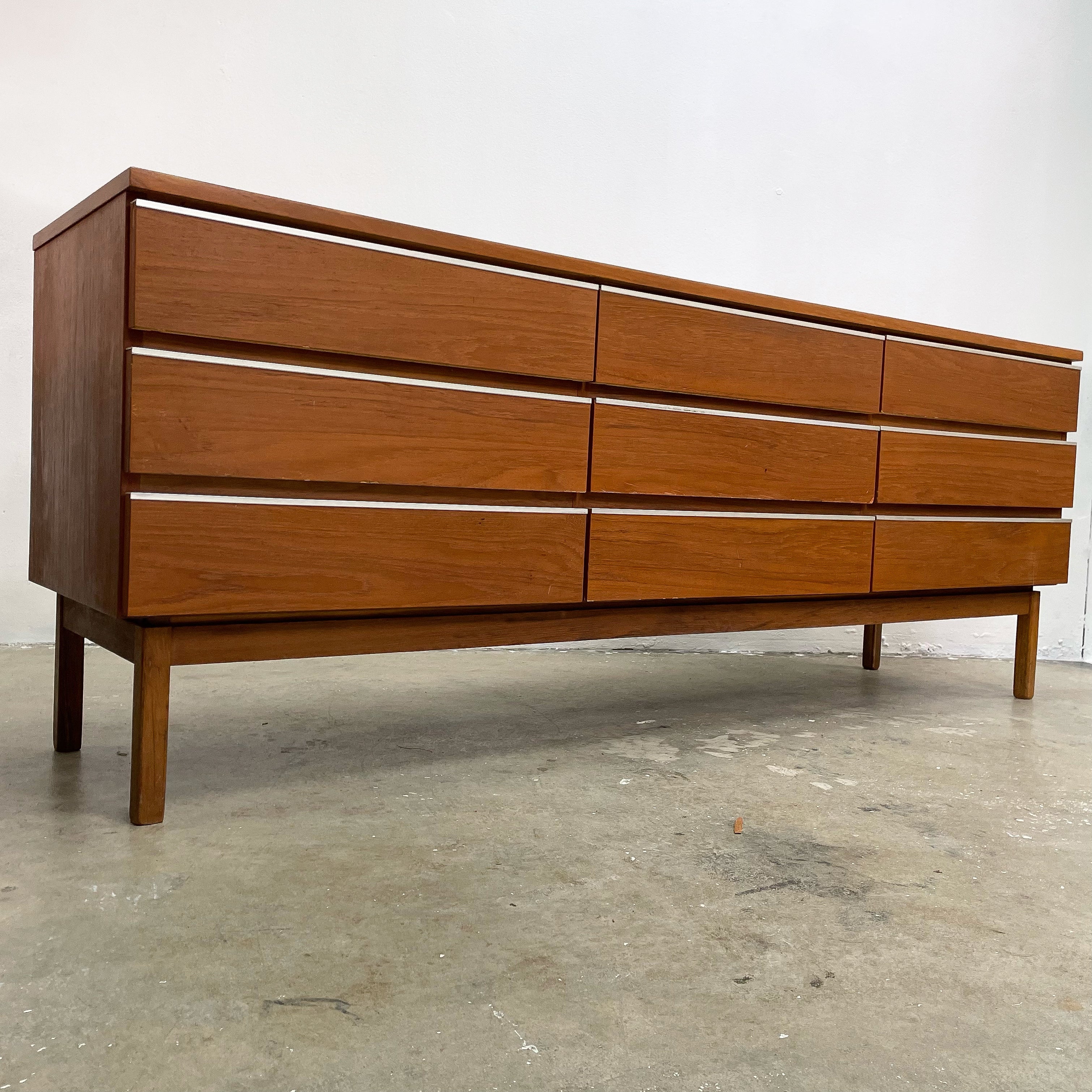 Mid Century 1970's FLER Sideboard Chest Drawers– The Design Ark