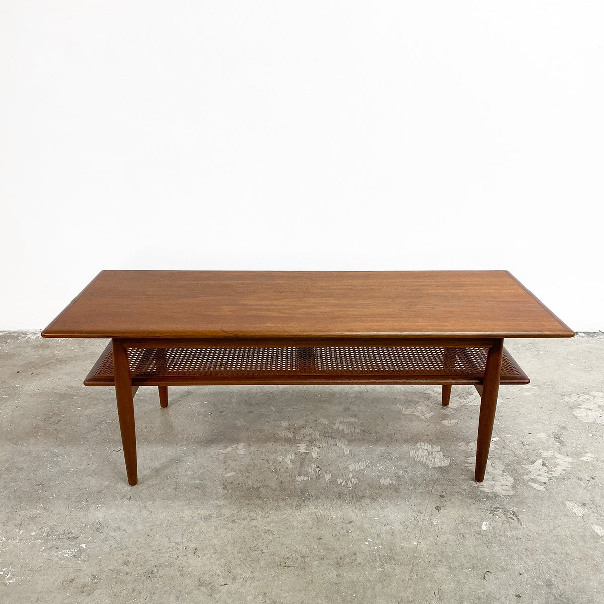 Restored Mid Century Parker Teak Coffee Table– The Design Ark