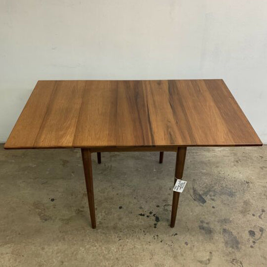Compact Mid Century Black Bean Drop Side Dining Table – The Design Ark
