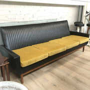 Mid Century Modern Four Seater Click Clack Lounge/ Sofa Bed – The ...