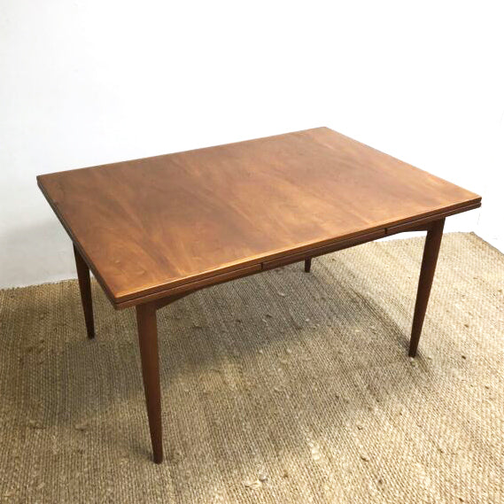 Parker Mid Century Teak Extension Dining Table – The Design Ark